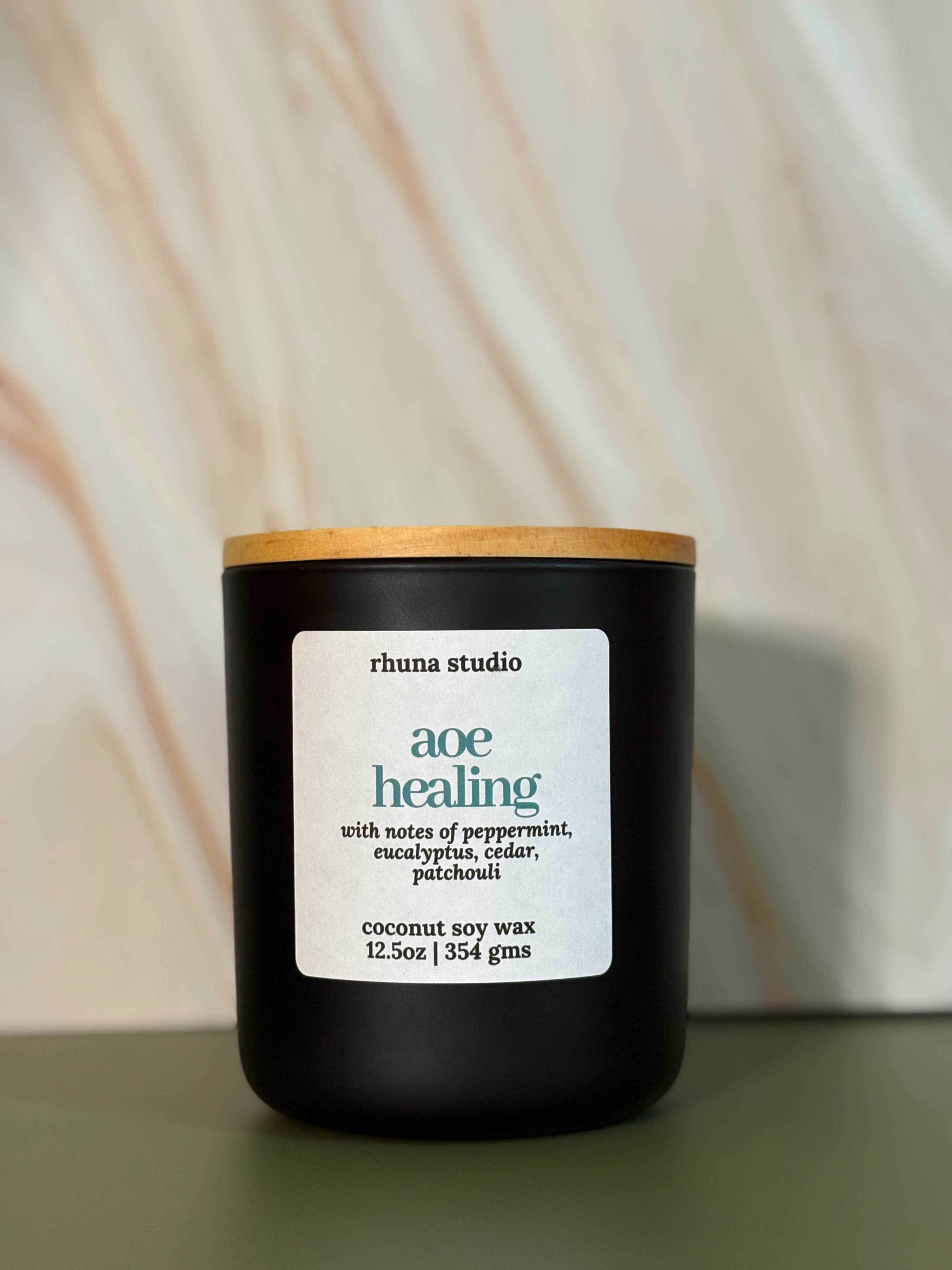 aoe healing candle – rhuna studio