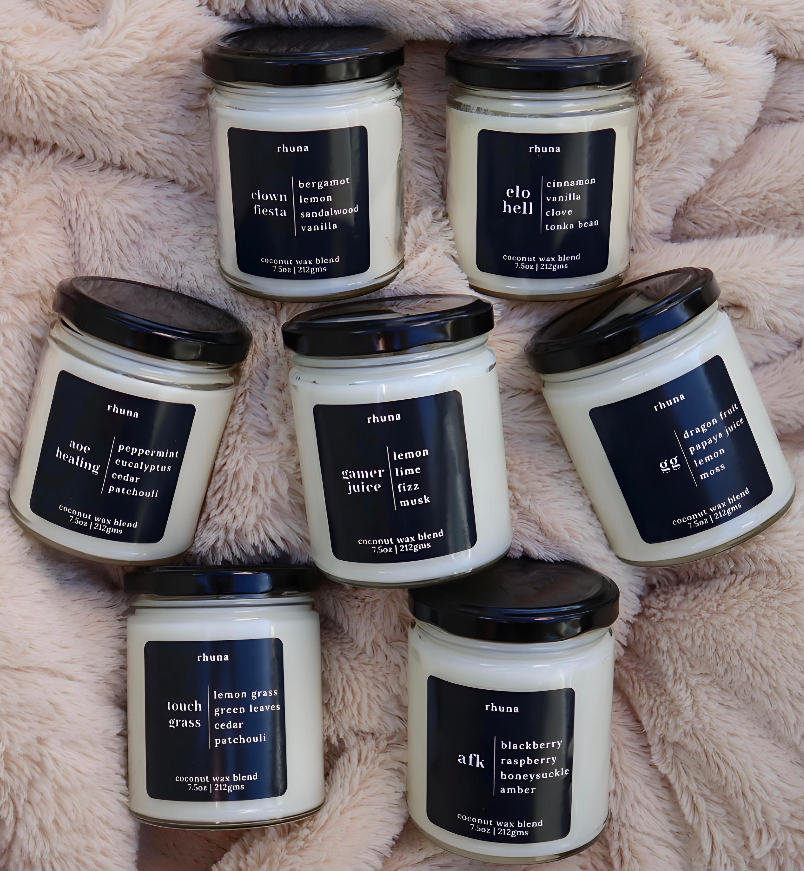 gaming essentials bundle (candles) – rhuna studio